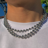 Steel 18" Ball Link Chain